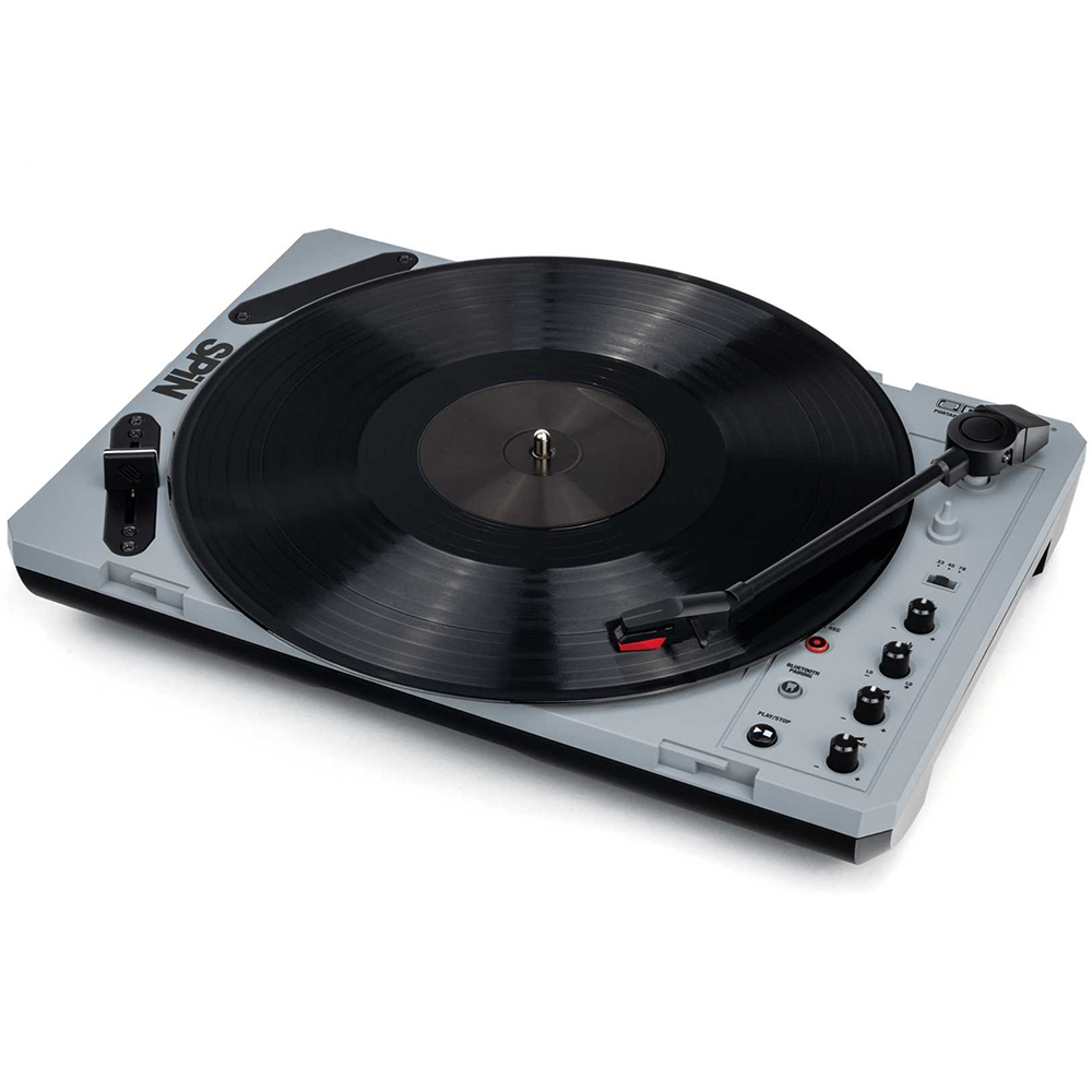 Reloop Spin, Portable Turntable w/ Bluetooth Streaming & USB Recording ...